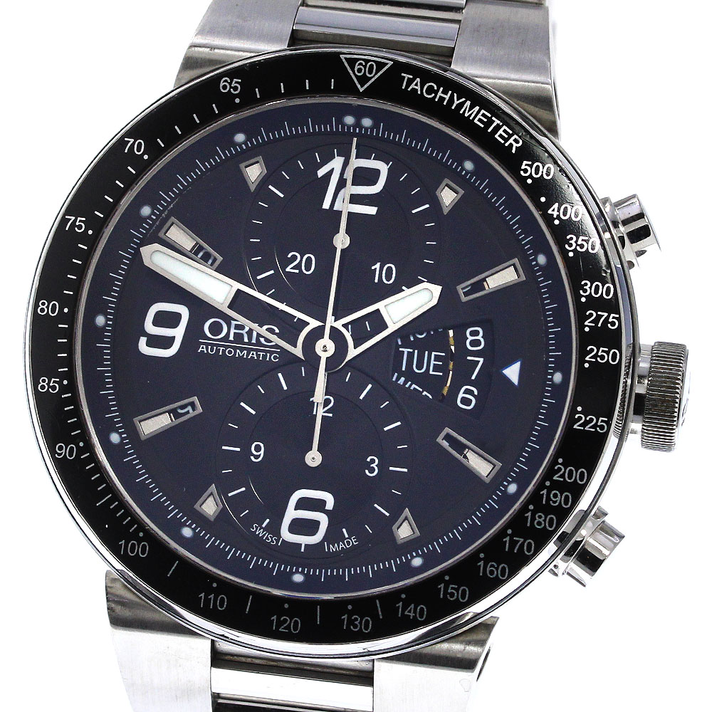 【楽天市場】☆良品 ★保証書付き【ORIS】オリス ウィリアムズF1 クロノグラフ 7614 自動巻き メンズ_736671【中古】：CLOSER
