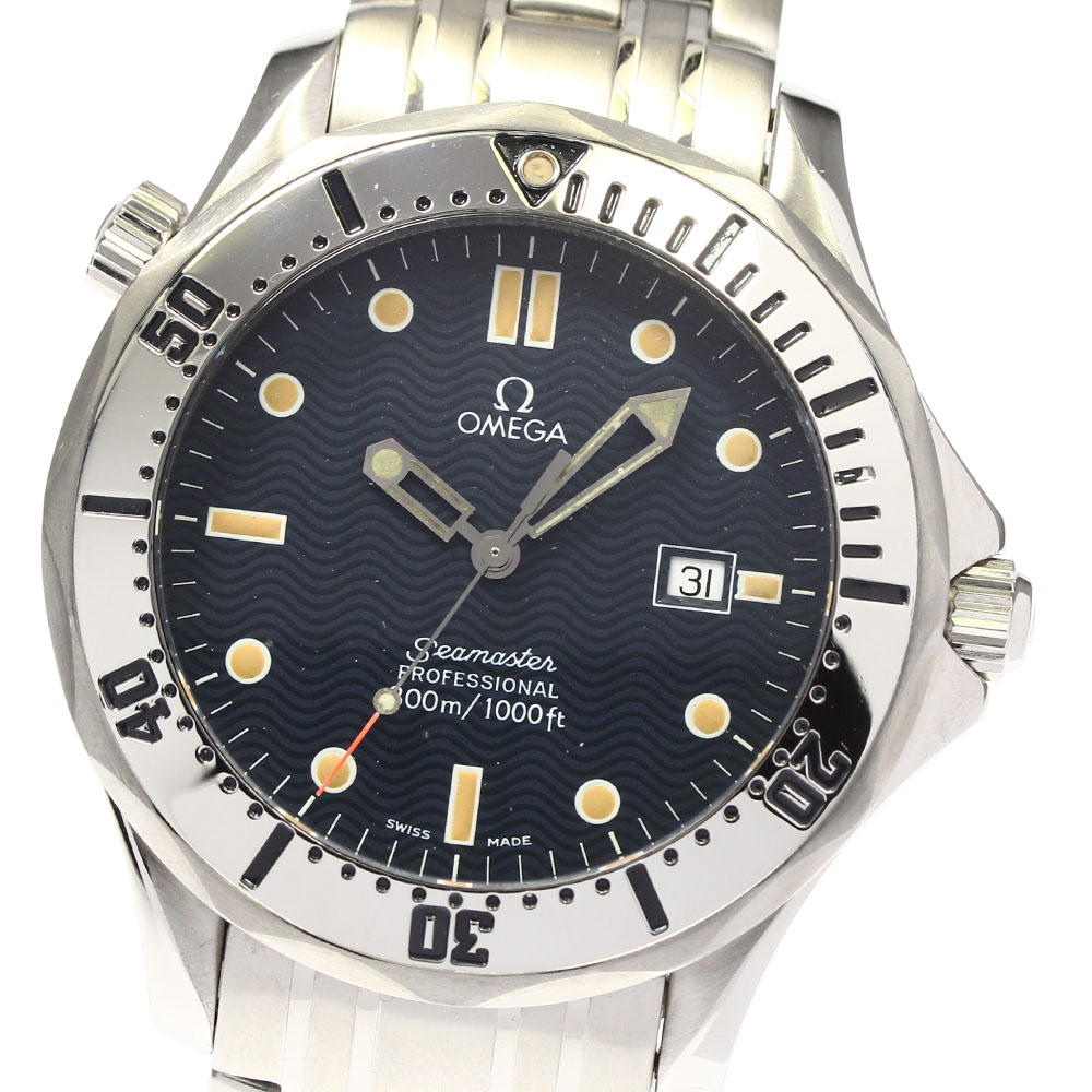 【楽天市場】☆ジャンク 【OMEGA】オメガ シーマスター300 プロフェッショナル デイト 2542.80 クォーツ メンズ_736066 ...