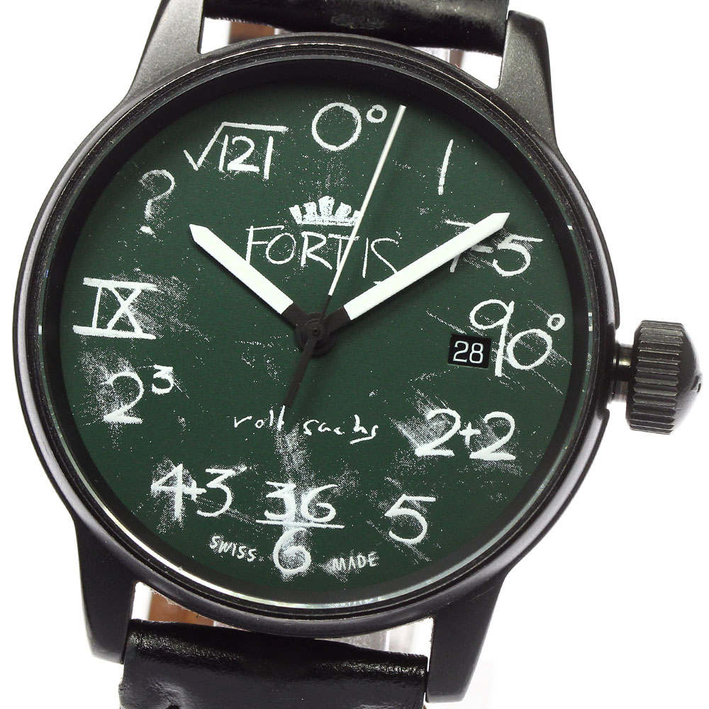 【楽天市場】☆訳あり 【FORTIS】フォルティス IQウォッチ デイト 限定999本 596.18.158.1 自動巻き メンズ ...