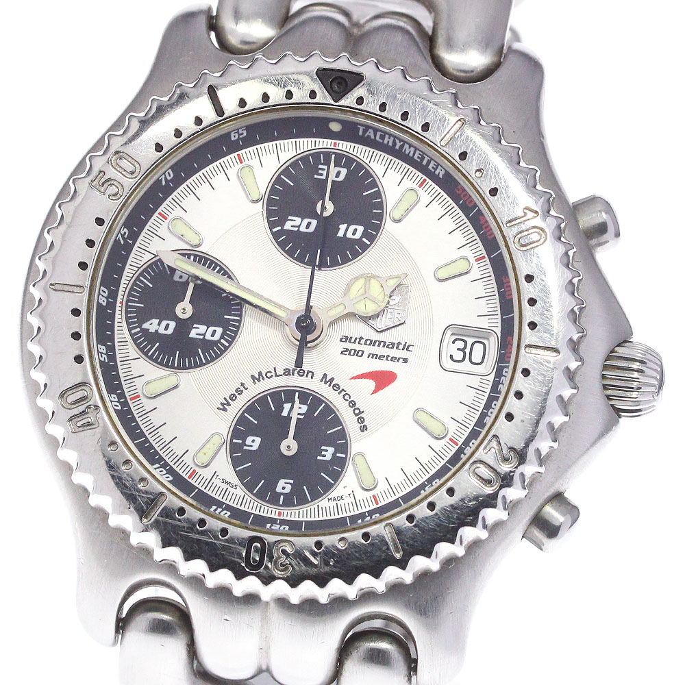 【楽天市場】タグホイヤー TAG HEUER CG2113 セル マクラーレン メルセデス クロノグラフ 自動巻き メンズ _741072 ...