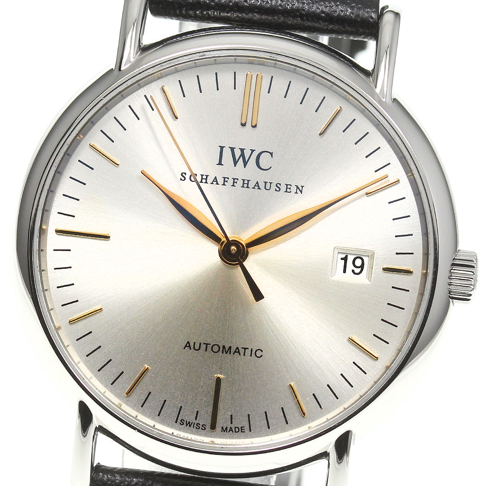 【楽天市場】IWC IWC SCHAFFHAUSEN IW356303 ポートフィノ デイト 自動巻き メンズ 美品 _745900【中古 ...