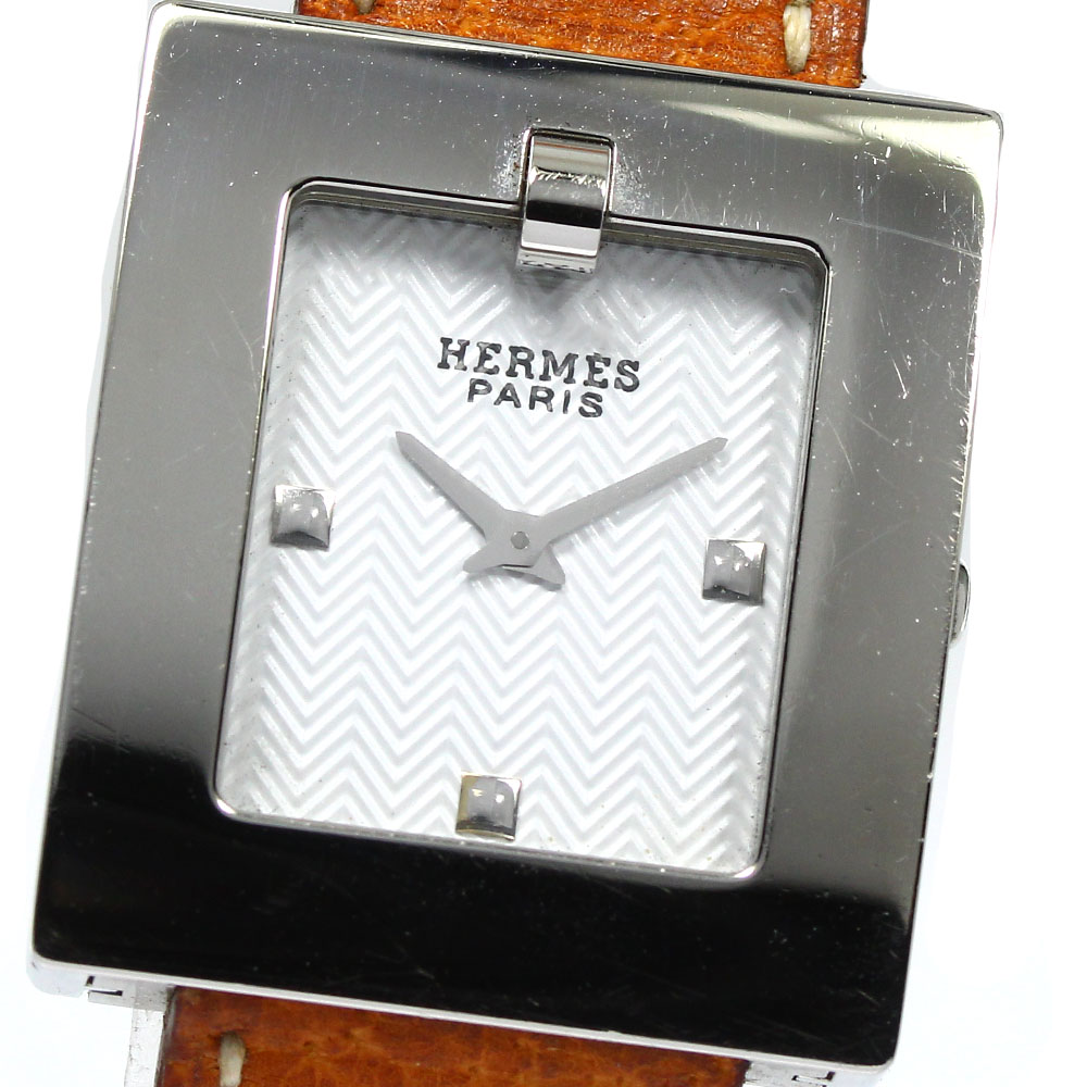【楽天市場】エルメス HERMES BE1.210 ベルトウォッチ クォーツ レディース _753574【中古】：CLOSER