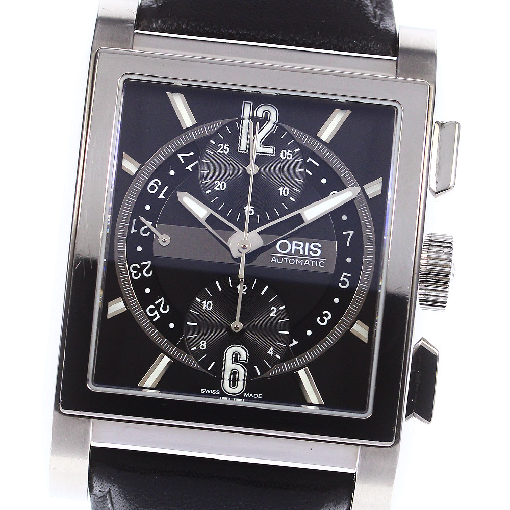 【楽天市場】オリス ORIS 7625 レクタンギュラー クロノグラフ 自動巻き メンズ 保証書付き_756193【中古】：CLOSER