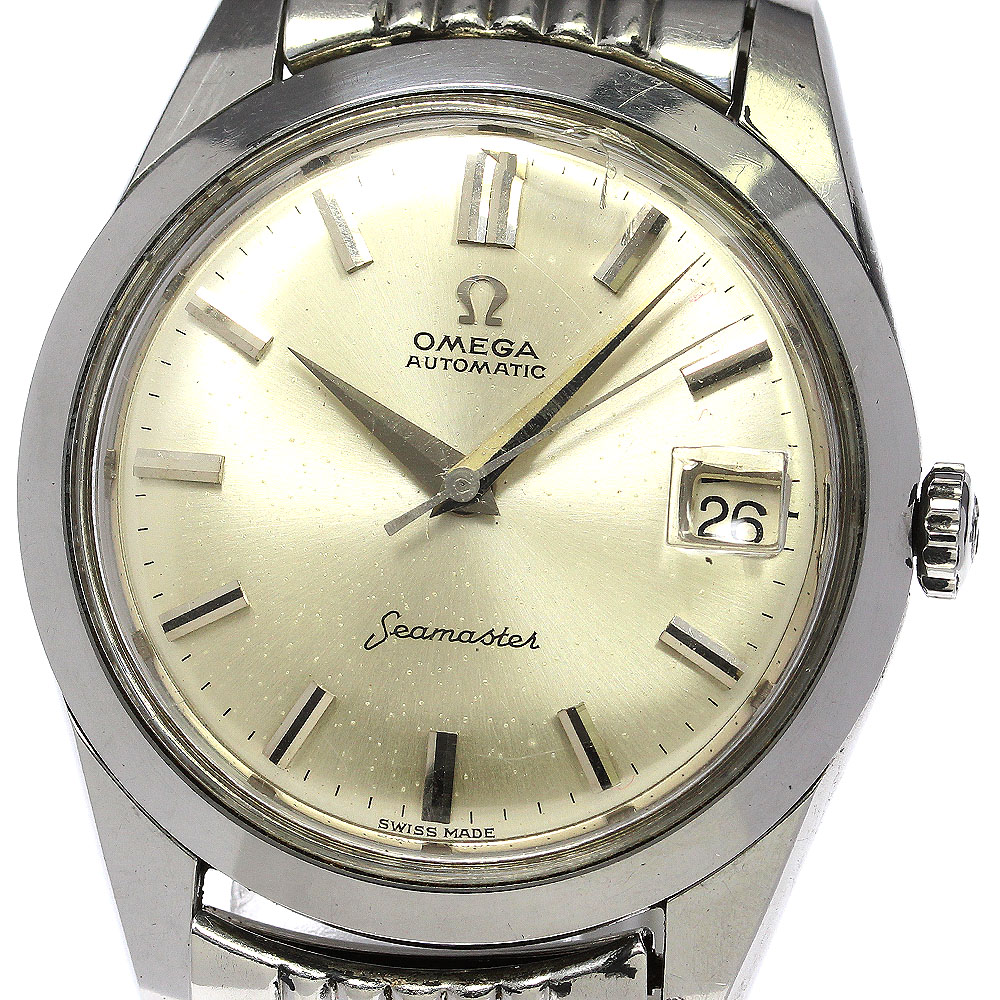 【楽天市場】ジャンク オメガ OMEGA Ref.14763 SC 61 シーマスター Cal.562 ライスブレスレット 自動巻き メンズ ...