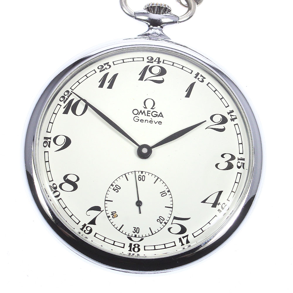 【楽天市場】オメガ OMEGA ジュネーブ Cal.960 スモールセコンド 手巻き 懐中時計 箱付き_761136【中古】：CLOSER