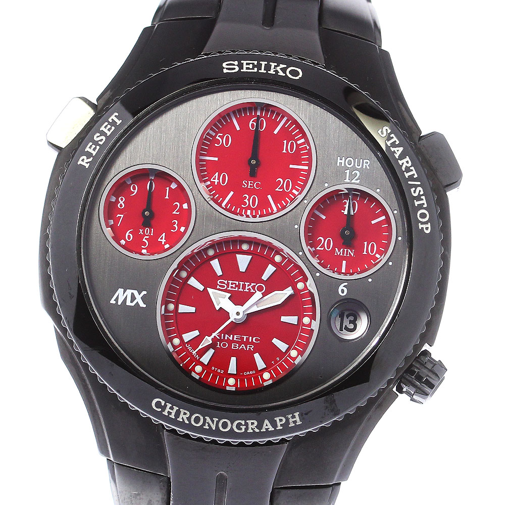 【楽天市場】訳あり セイコー SEIKO SATX005/9T82-0AA0 キネティックMX 日韓ワールドカップ限定 オートクォーツ メンズ ...