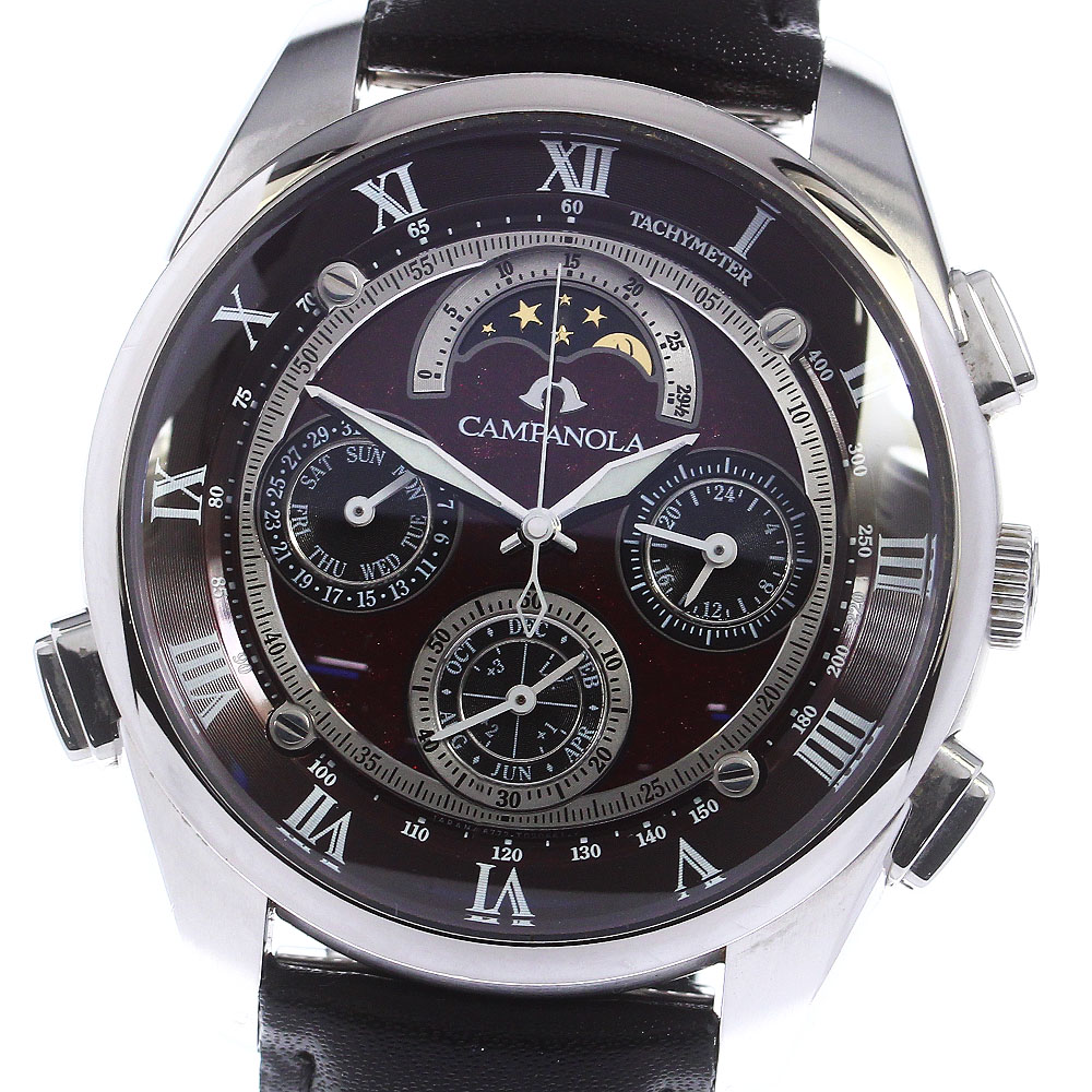 【楽天市場】シチズン CITIZEN 6772-T007902TA カンパノラ グランドコンプリケーション 深緋(こきあけ) クォーツ メンズ ...