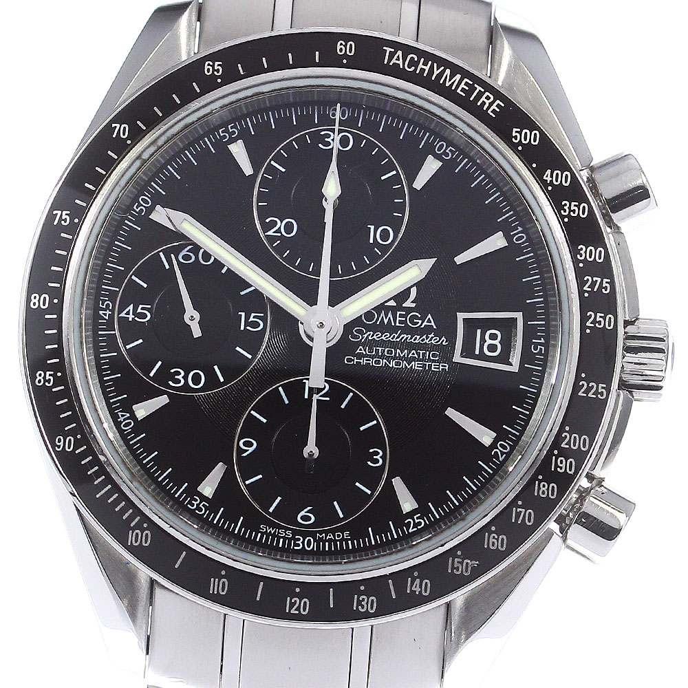 【楽天市場】オメガ OMEGA 3210.50 スピードマスター クロノグラフ デイト 自動巻き メンズ 美品 保証書付き_776534【中古 ...