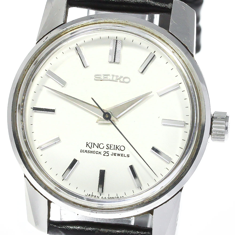 【楽天市場】セイコー SEIKO 44-9990 キングセイコー 手巻き メンズ _764545【中古】：CLOSER