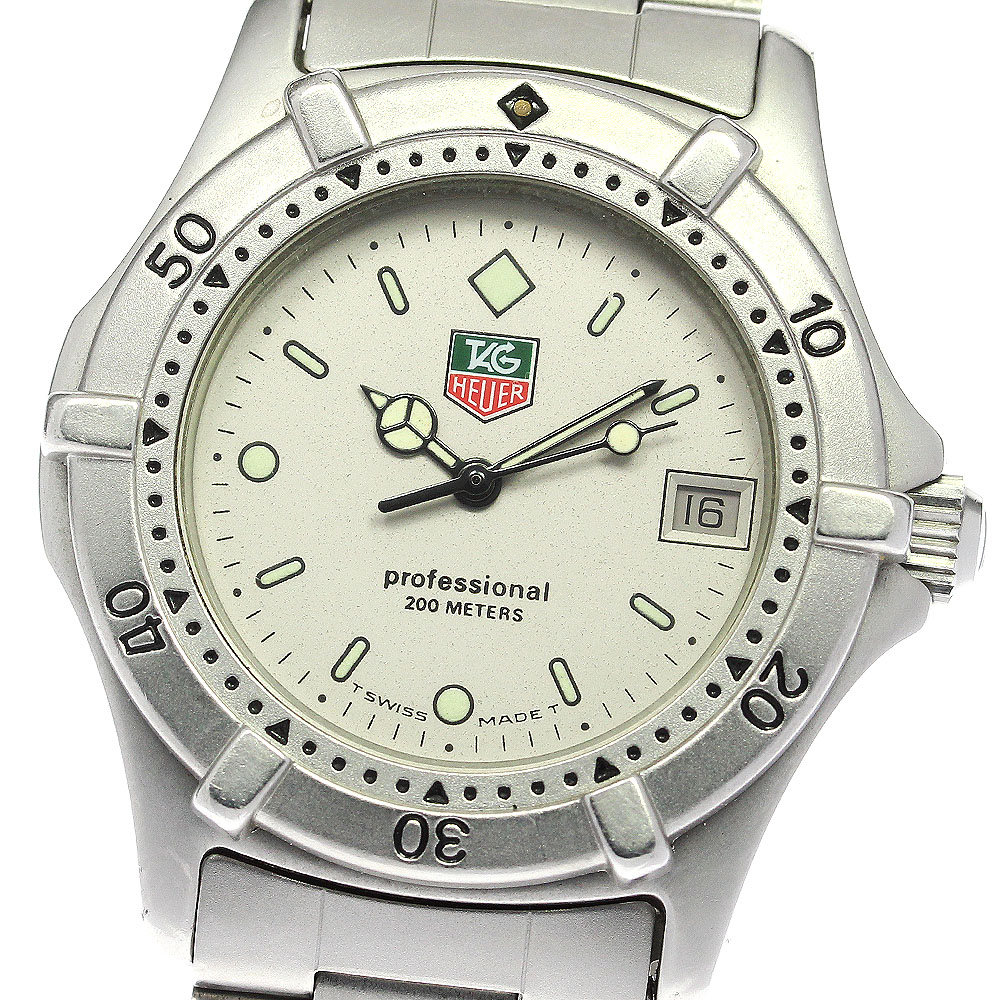 【楽天市場】タグホイヤー TAG HEUER 962.213F 2000シリーズ プロフェッショナル クォーツ ボーイズ _782483【中古 ...