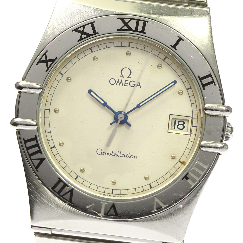 【楽天市場】オメガ OMEGA コンステレーション デイト フラットベゼル クォーツ メンズ _791803【中古】：CLOSER