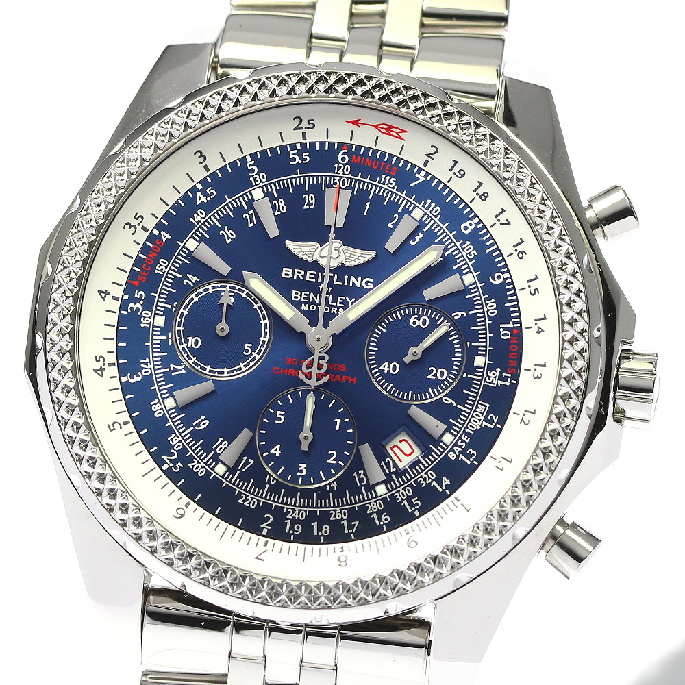 【楽天市場】ブライトリング BREITLING A25362 ベントレー モーターズ クロノグラフ 自動巻き メンズ 良品 _791522 ...