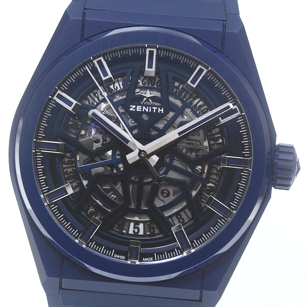 【楽天市場】ゼニス ZENITH 49.9003.670 デファイ クラシック 自動巻き メンズ 極美品 箱・保証書付き_792941【中古 ...