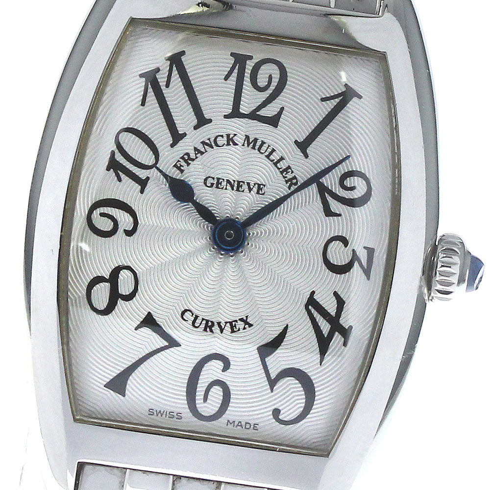 【楽天市場】フランクミュラー FRANCK MULLER 1752QZ トノー カーベックス クォーツ レディース _791835【中古 ...