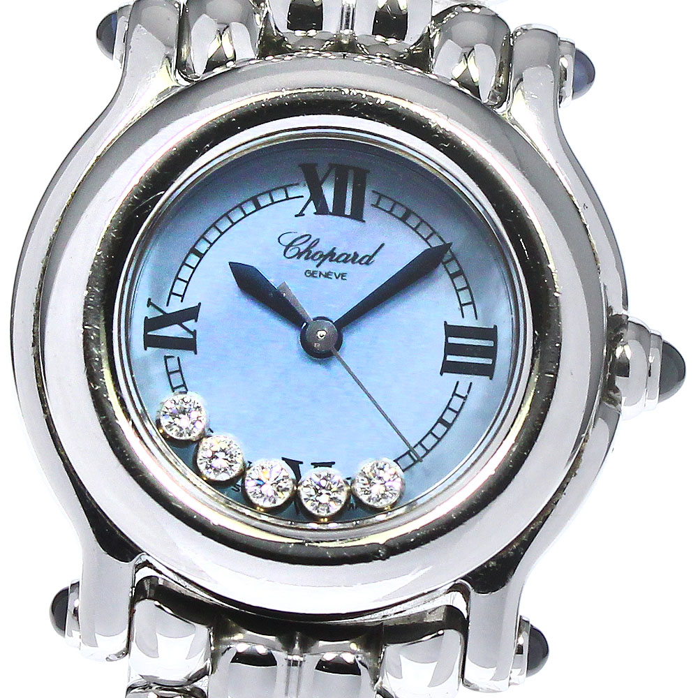 【楽天市場】ショパール Chopard 27/8250-23 ハッピースポーツ 5Pダイヤ クォーツ レディース _795123【中古】：CLOSER