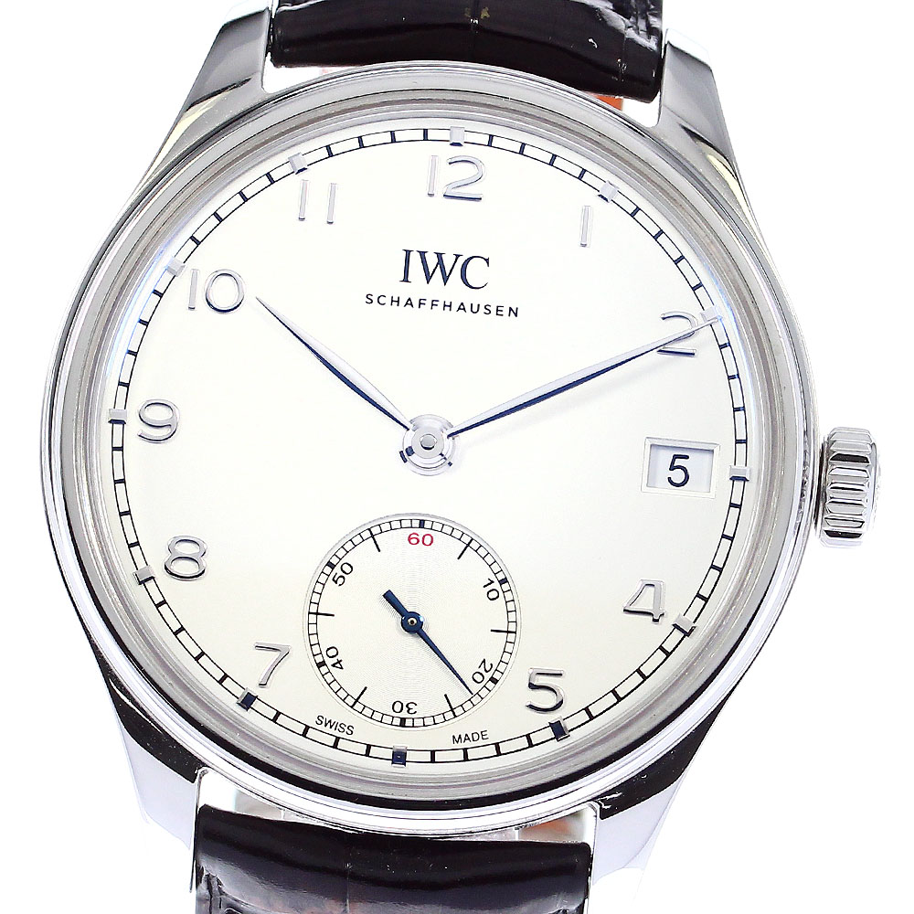 【楽天市場】IWC IWC SCHAFFHAUSEN IW510203 ポルトギーゼ・ハンドワインド・エイトデイズ 手巻き メンズ 箱・保証書 ...