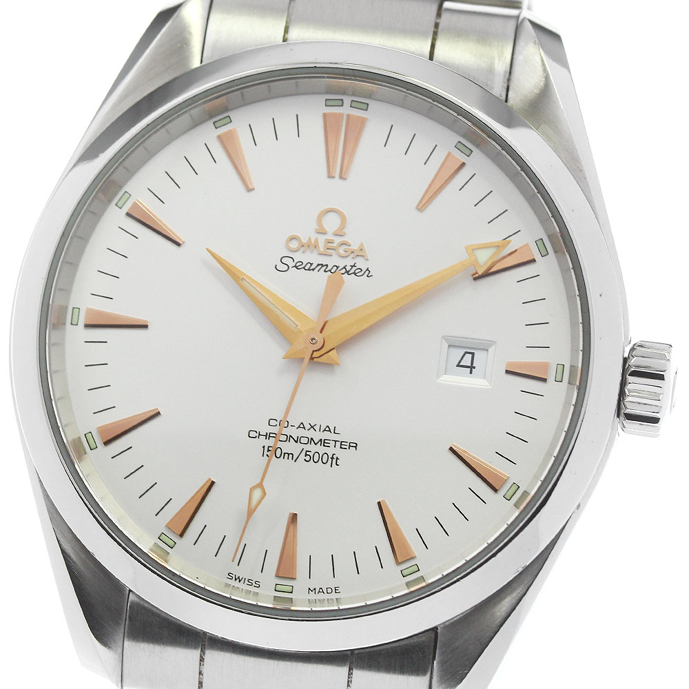 【楽天市場】オメガ OMEGA 2503.34 シーマスター アクアテラ コーアクシャル クロノメーター 自動巻き メンズ _803956 ...