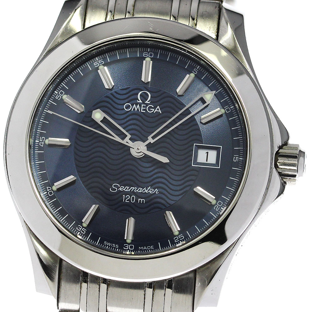 【楽天市場】オメガ OMEGA 2511.81 シーマスター120 デイト クォーツ メンズ _804777【中古】：CLOSER