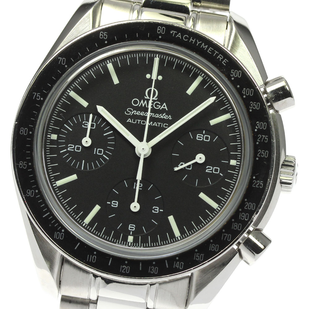 【楽天市場】オメガ OMEGA 3539.50 スピードマスター クロノグラフ スモールセコンド 自動巻き メンズ 箱・保証書付き ...