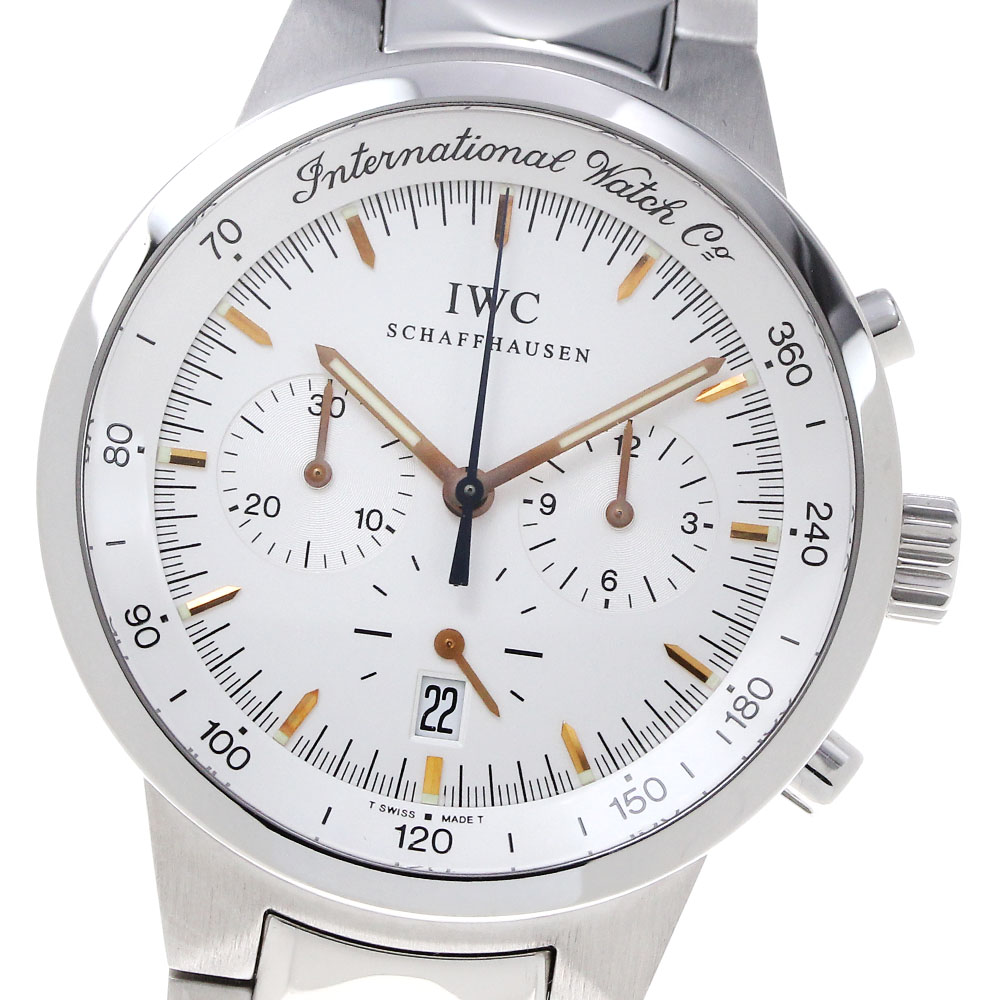 【楽天市場】IWC SCHAFFHAUSEN IW372703 GST クロノグラフ メカニカル クォーツ メンズ _823261【中古 ...