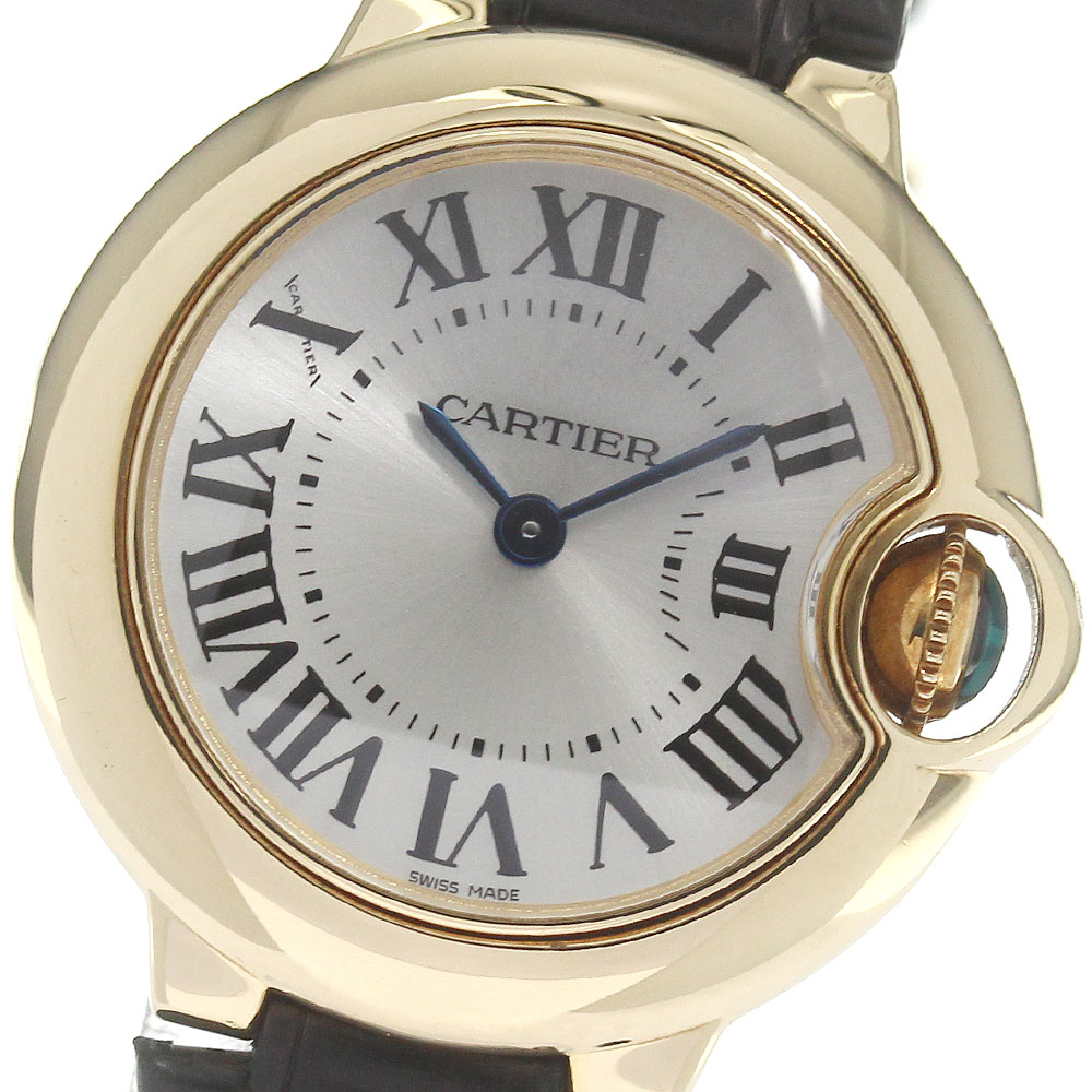 【楽天市場】カルティエ CARTIER W6900156 バロンブルー K18YG クォーツ レディース _825263【中古】：CLOSER