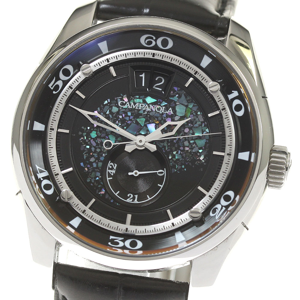 【楽天市場】シチズン CITIZEN NZ0000-07F カンパノラ 琉雅 デイト 自動巻き メンズ 箱・保証書付き_825291【中古】：CLOSER