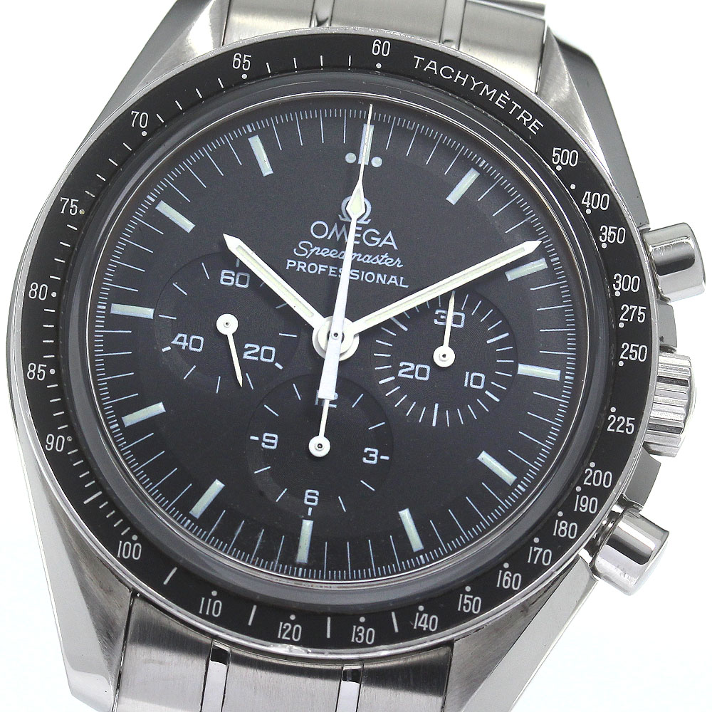 【楽天市場】オメガ OMEGA 3573.50 スピードマスター プロフェッショナル クロノグラフ 手巻き メンズ _812445【中古 ...