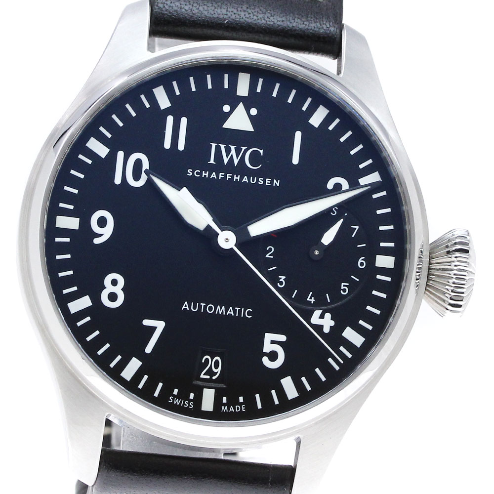 【楽天市場】IWC SCHAFFHAUSEN IW500912 ビッグ パイロットウォッチ 自動巻き メンズ 良品 保証書付き_831971 ...