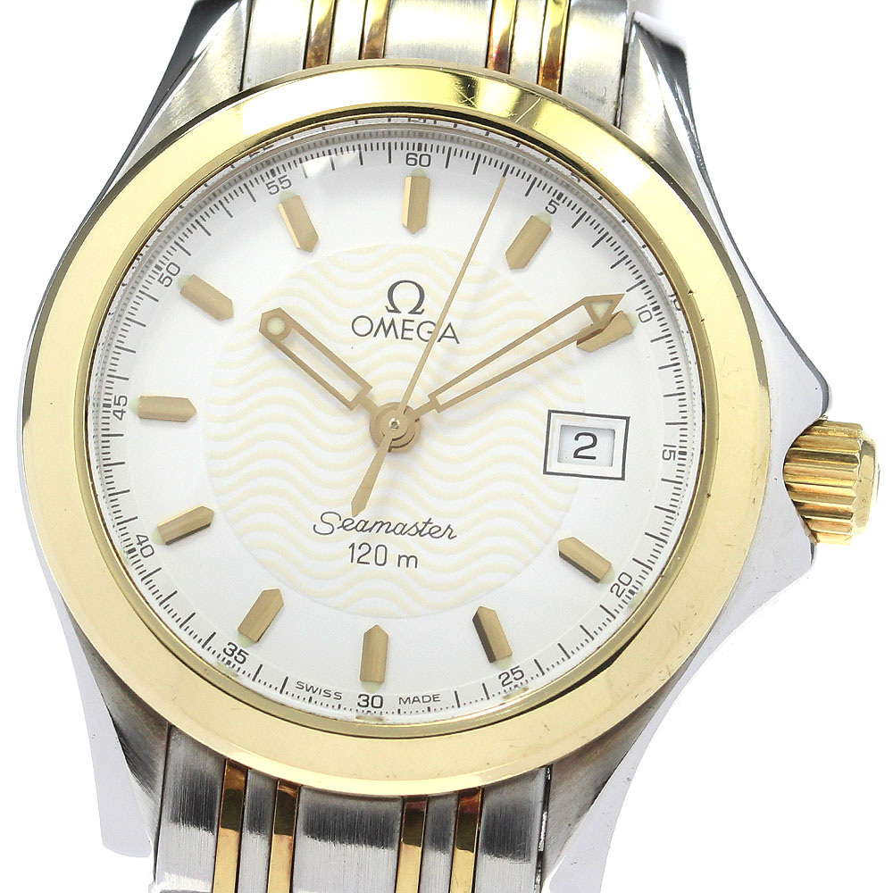 【楽天市場】オメガ OMEGA 2371.21 シーマスター120 YGベゼル クォーツ レディース _834069【中古】：CLOSER