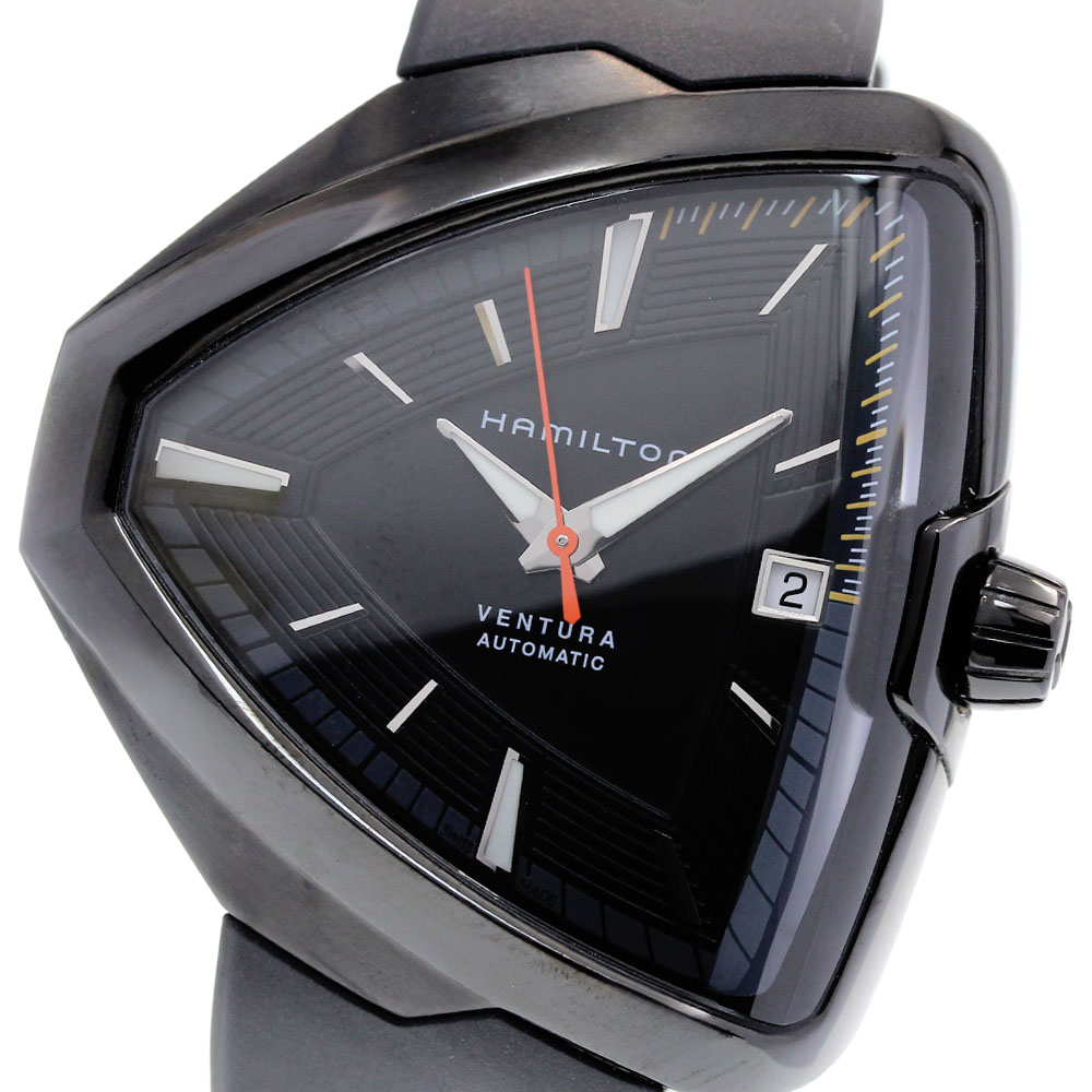 【楽天市場】ハミルトン HAMILTON H24585731 ベンチュラ エルヴィス80 デイト 自動巻き メンズ 良品 箱・保証書付き ...
