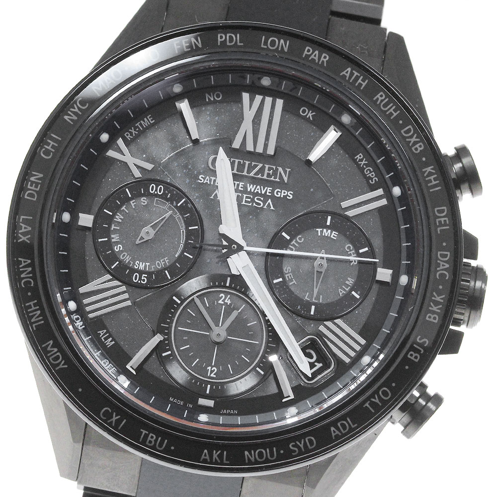 【楽天市場】シチズン CITIZEN CC4066-69E アテッサ 35周年記念限定 エコドライブ ソーラー電波 メンズ 美品 箱・保証書付き_838021【中古】：CLOSER
