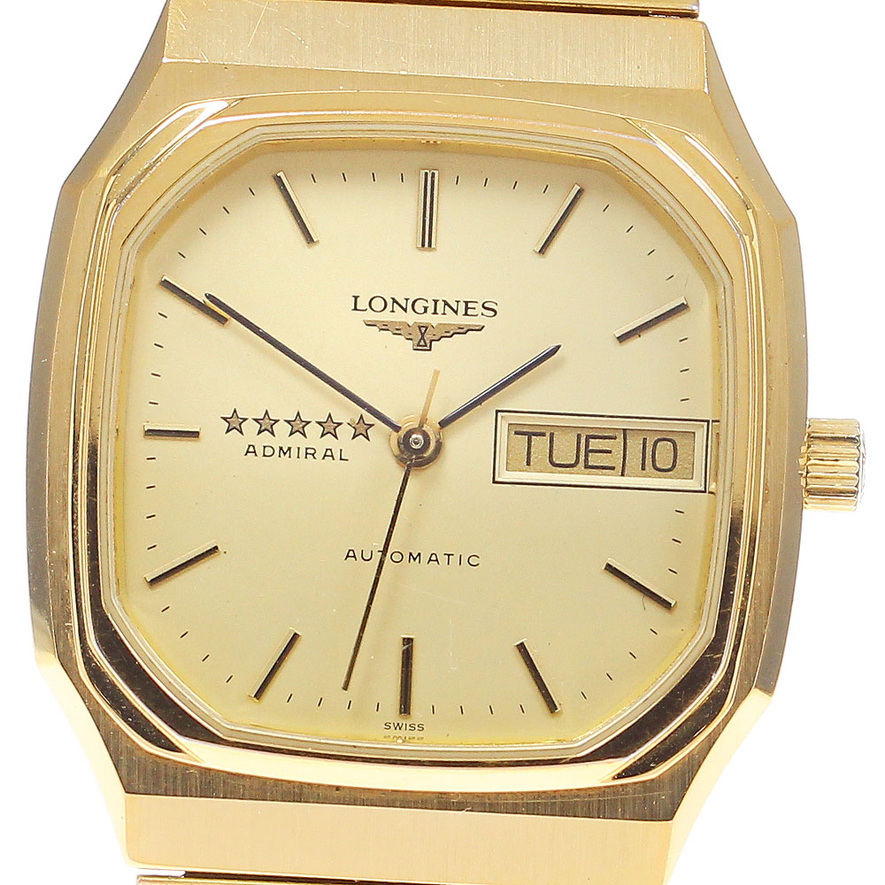 【楽天市場】ロンジン LONGINES L7.635.2 アドミラル 5スター デイデイト cal.2836-2 自動巻き メンズ _840002【中古】：CLOSER