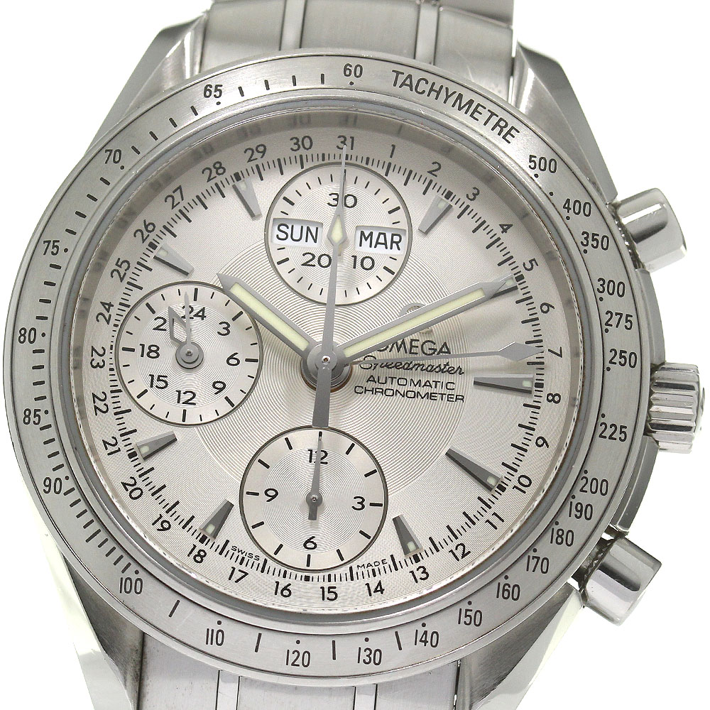 【楽天市場】オメガ OMEGA 3221.30 スピードマスター トリプルカレンダー クロノグラフ 自動巻き メンズ 箱・保証書付き ...