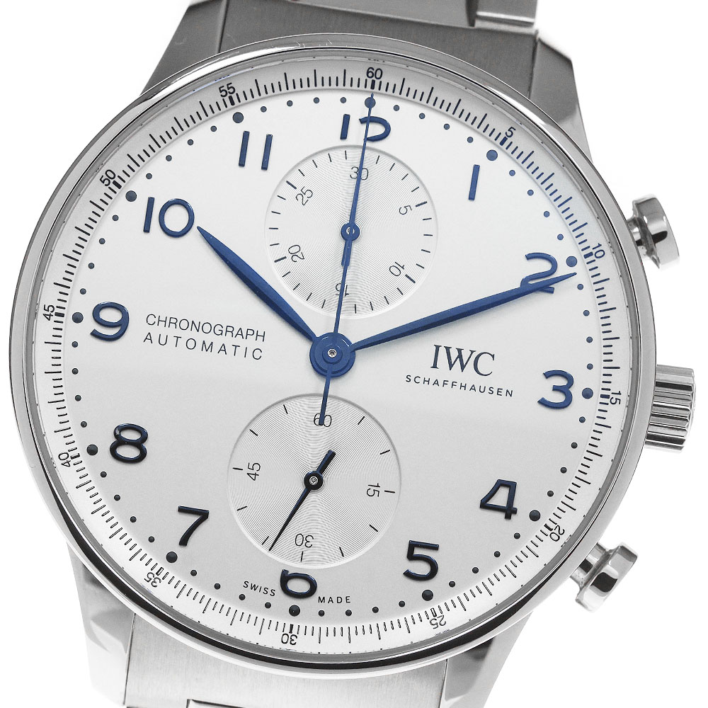 【楽天市場】IWC IWC SCHAFFHAUSEN IW371617 ポルトギーゼ クロノグラフ 自動巻き メンズ 美品 箱・保証書付き_848075【中古】：CLOSER