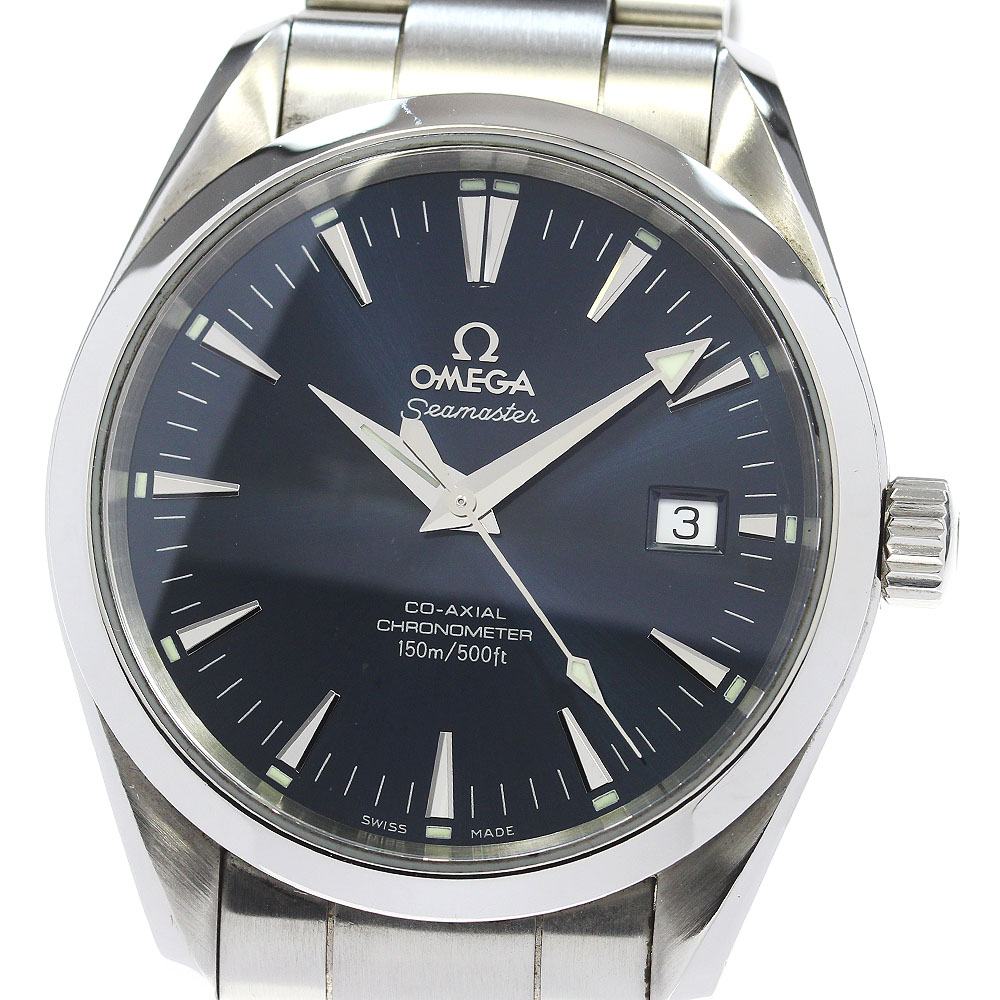 【楽天市場】オメガ OMEGA 2503.80 シーマスター アクアテラ デイト 自動巻き メンズ 良品 保証書付き_844150【中古 ...