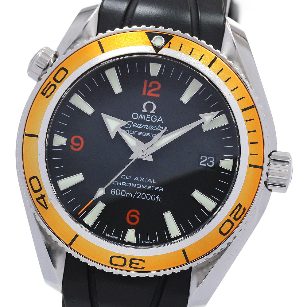 【楽天市場】オメガ OMEGA 2909.50.91 シーマスター プラネットオーシャン コーアクシャル クロノメーター 自動巻き メンズ ...