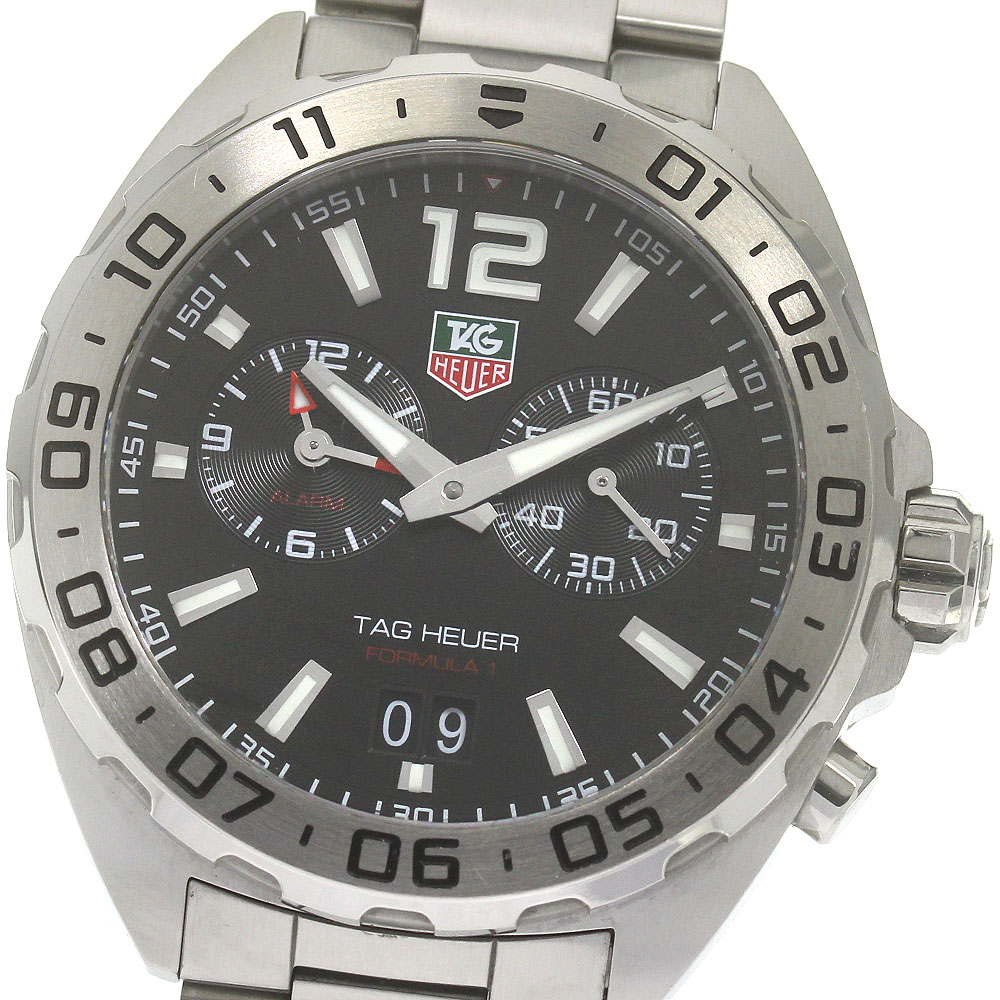 【楽天市場】タグホイヤー TAG HEUER WAZ111A フォーミュラー1 アラーム クォーツ メンズ 箱・保証書付き_864572【中古 ...