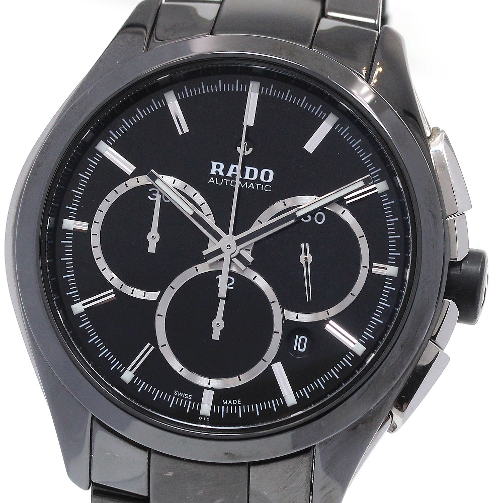 【楽天市場】ラドー RADO R32275152 ハイパークローム XXL デイト 自動巻き メンズ 良品 保証書付き_866863【中古 ...