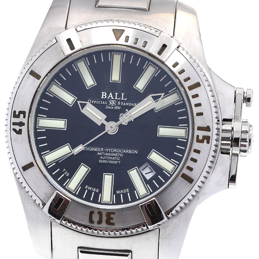 【楽天市場】ボールウォッチ BALLWATCH DM1016A-S1J-BK エンジニア ハイドロカーボン デイト 自動巻き メンズ ...