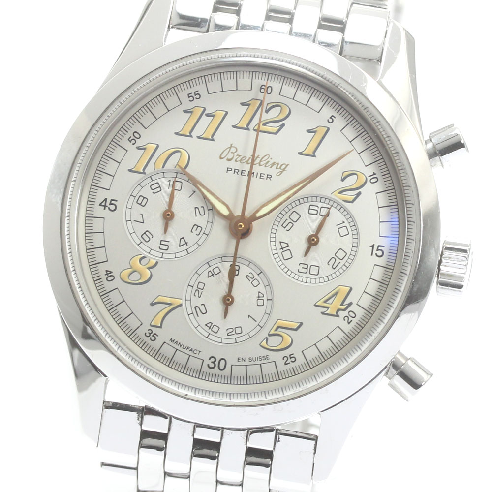 【楽天市場】ブライトリング BREITLING A40035 ナビタイマー プレミエ クロノグラフ 自動巻き メンズ _874469【中古】：CLOSER