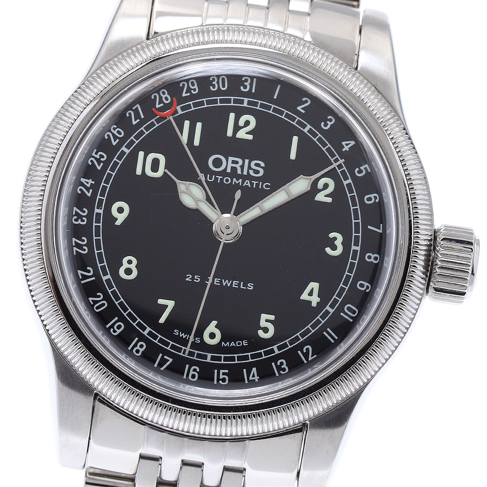 【楽天市場】オリス ORIS 7543 ポインターデイト ビッククラウン 自動巻き メンズ 良品 _845558【中古】：CLOSER