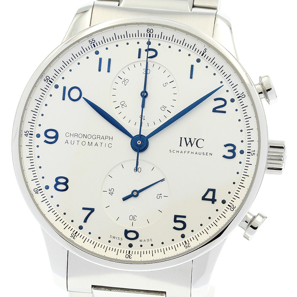 【楽天市場】IWC IWC SCHAFFHAUSEN IW371617 ポルトギーゼ クロノグラフ 自動巻き メンズ 良品 内箱・保証書付き_869639【中古】：CLOSER