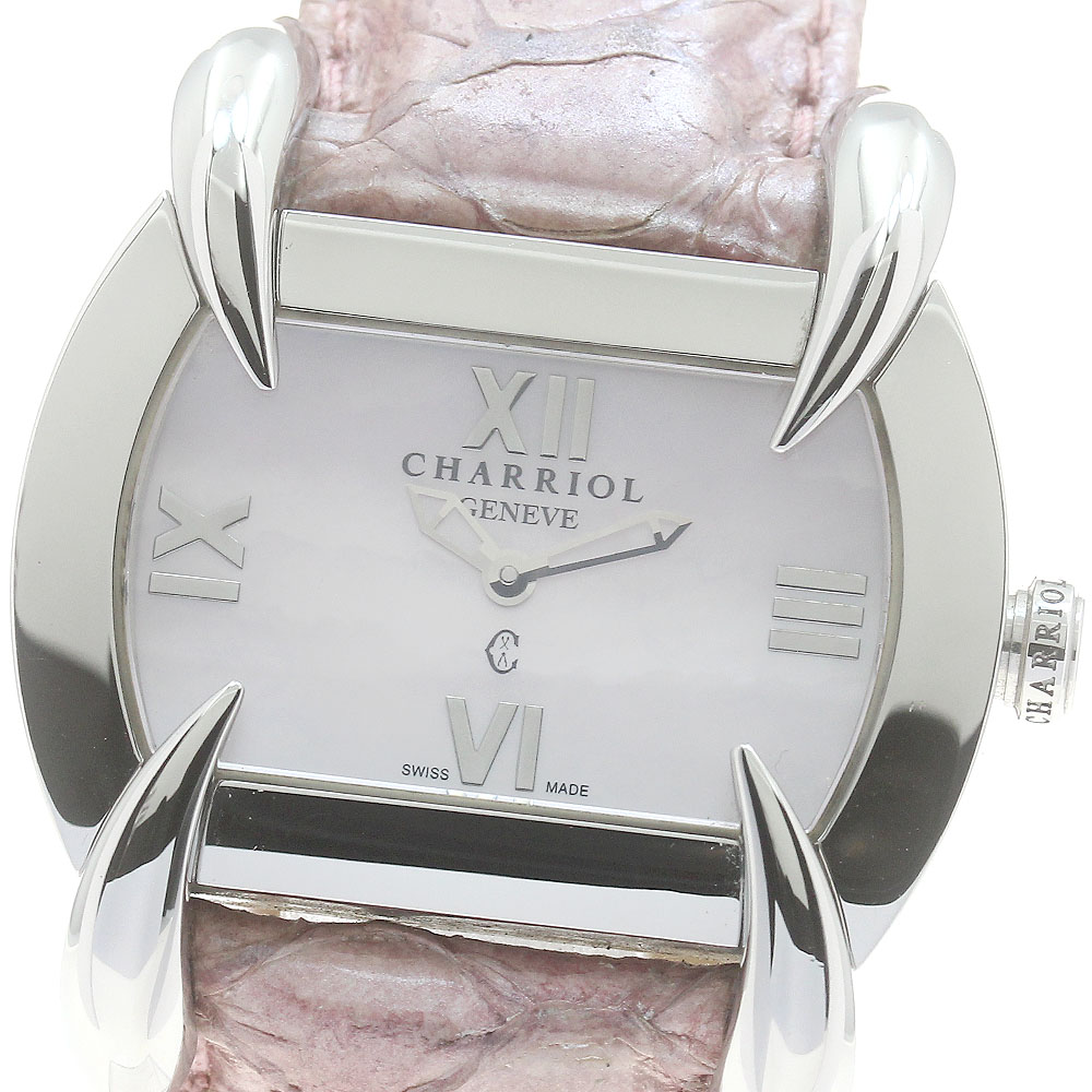 【楽天市場】シャリオール CHARRIOL KUCHTL スクエア クォーツ メンズ _876876【中古】：CLOSER
