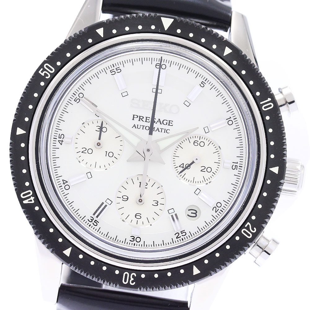 【楽天市場】セイコー SEIKO SARK015/8R48-00M0 プレサージュ クロノグラフ55周年記念限定モデル 自動巻き メンズ 極美 ...