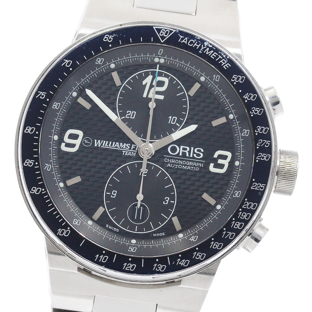 【楽天市場】オリス ORIS 7563 ウィリアムズ F-1 クロノグラフ 自動巻き メンズ 保証書付き_875616【中古】：CLOSER