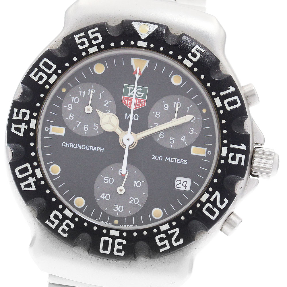 【楽天市場】タグホイヤー TAG HEUER CA1211-R0 フォーミュラ1 クロノグラフ デイト クォーツ メンズ _885843【中古 ...