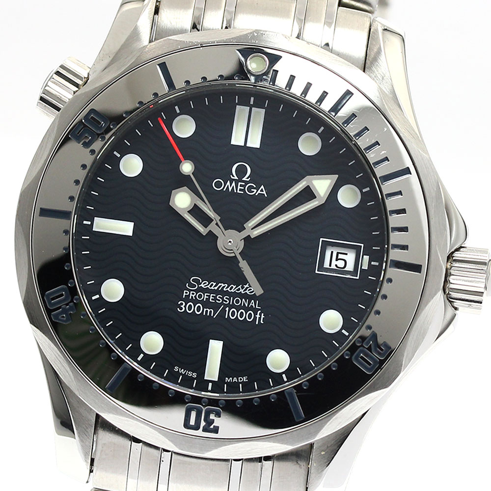 【楽天市場】オメガ OMEGA 2562.80 シーマスター300 デイト クォーツ ボーイズ _850271【中古】：CLOSER