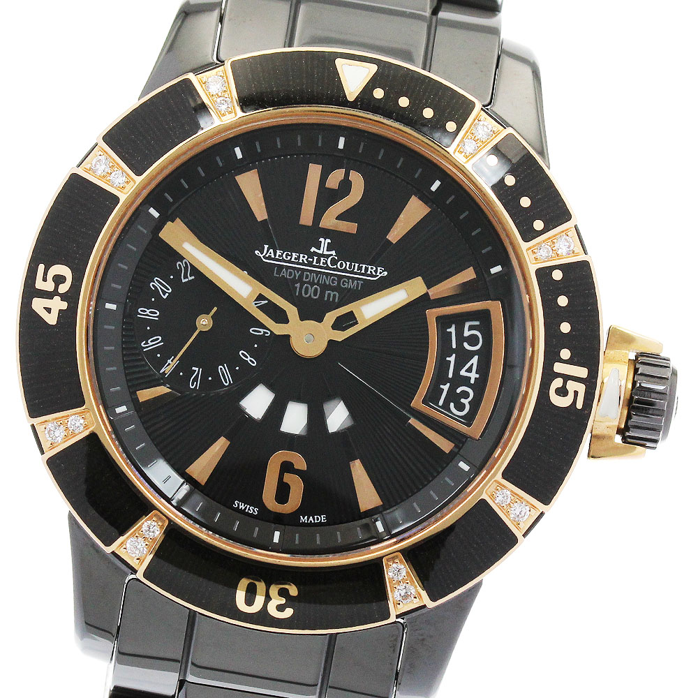 【楽天市場】ジャガー・ルクルト JAEGER-LECOULTRE 161.L.61.S/Q189LC70 レディダイビング デイト スモール ...