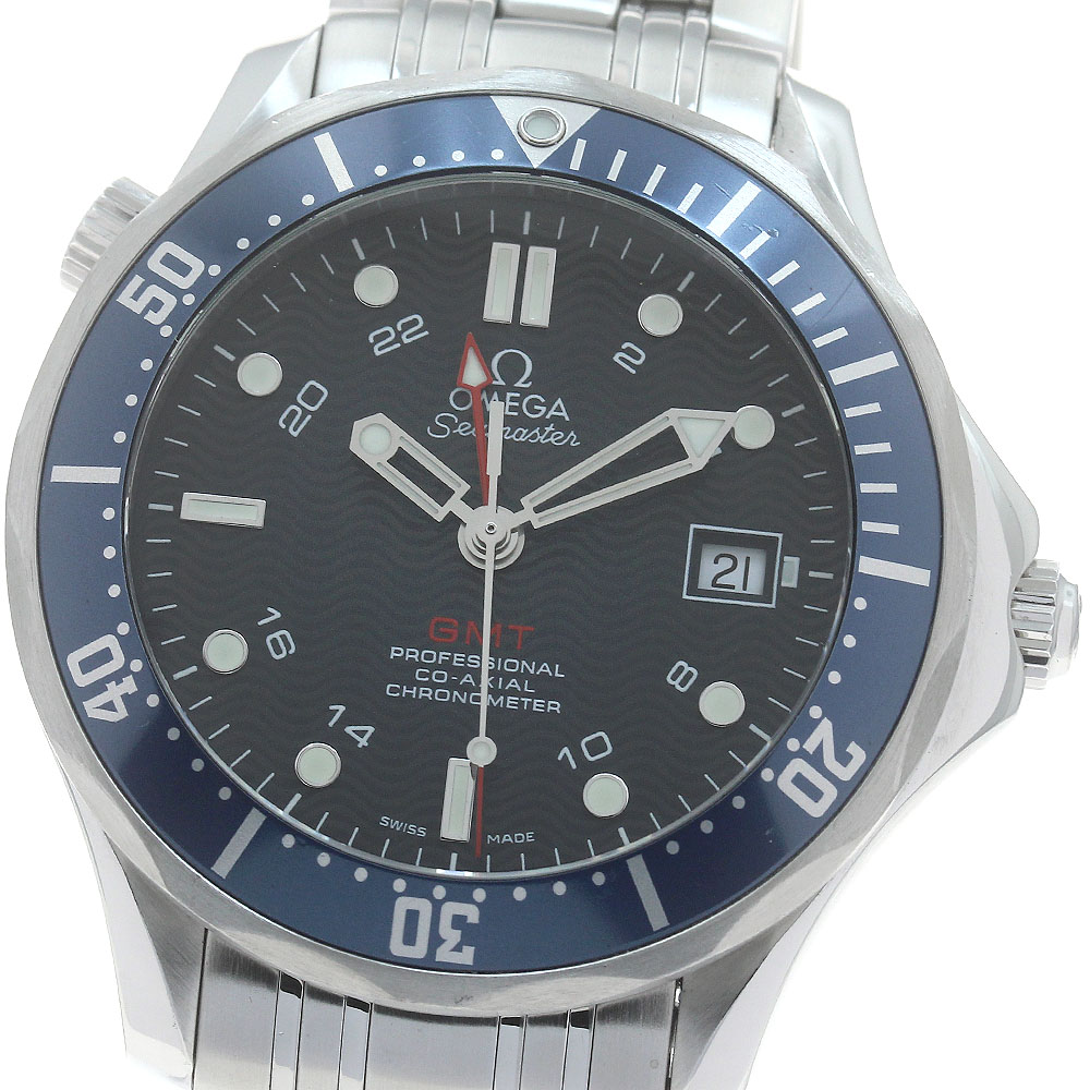 【楽天市場】オメガ OMEGA 2535.80 シーマスター300 GMT 自動巻き メンズ 良品 _886834【中古】：CLOSER