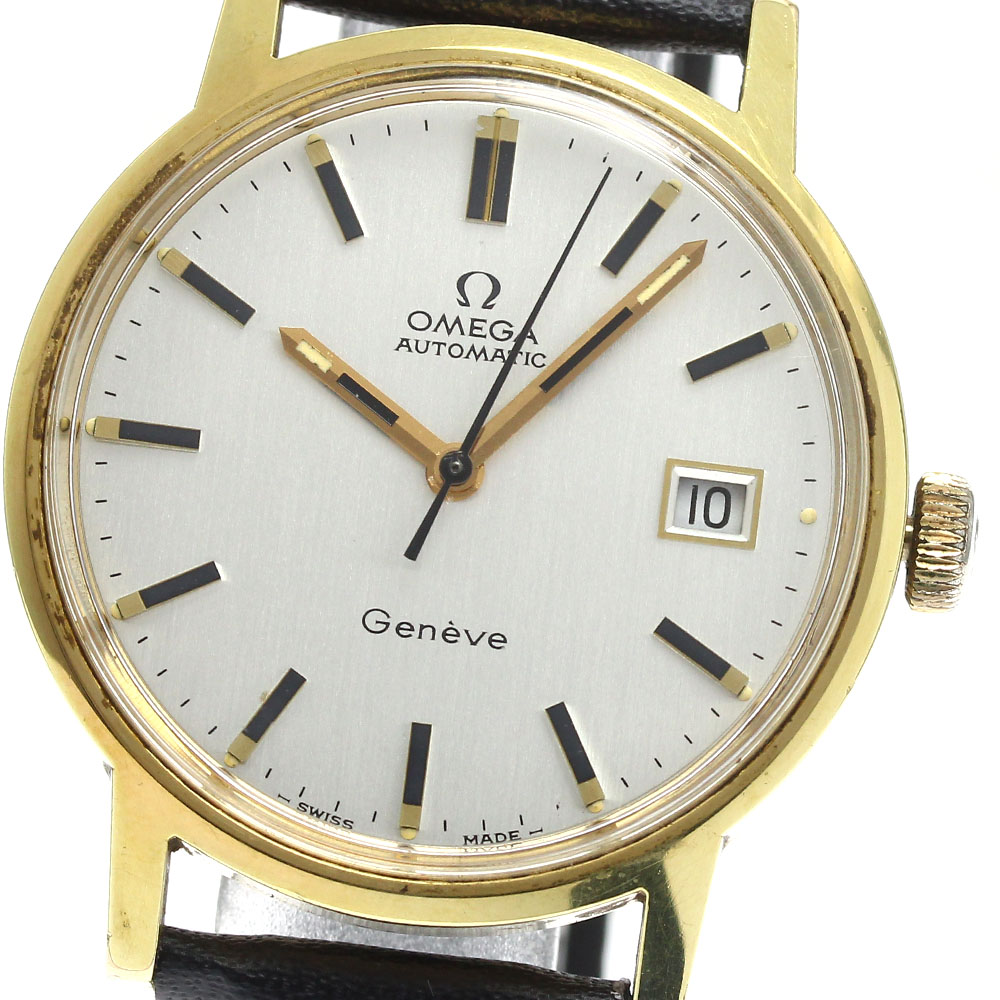【楽天市場】オメガ OMEGA 1660098 ジュネーブ デイト Cal.1481 自動巻き メンズ 内箱付き_887175【中古】：CLOSER